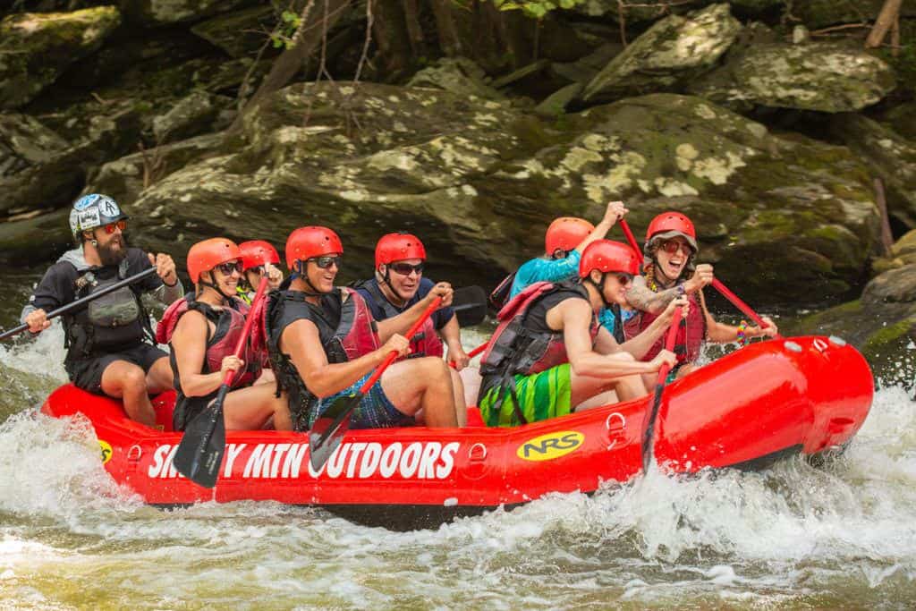 Upper Pigeon River Rafting at Smoky Mountain Outdoors Whitewater ...