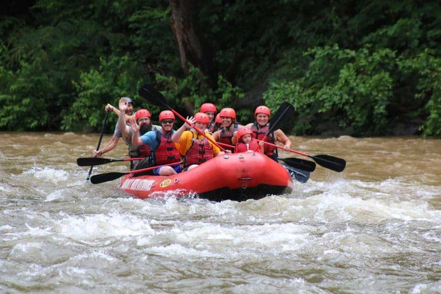 Lower Pigeon River Rafting - Whitewater Rafting at Smoky Mountain Outdoors